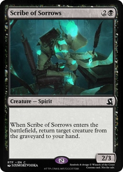 MTGNexus - Scribe of Sorrows