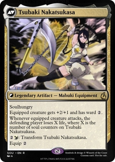 MTGNexus - Tsubaki Nakatsukasa // Tsubaki, Chain Scythe