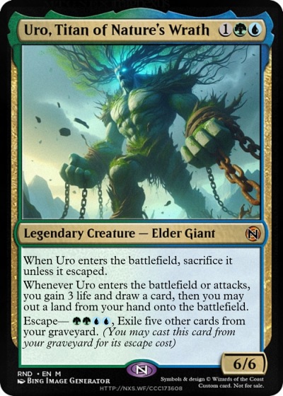 MTGNexus - Uro, Titan of Nature's Wrath