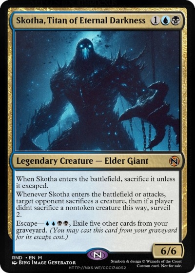 MTGNexus - Skotha, Titan of Eternal Darkness