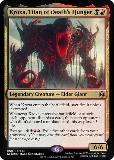 MTGNexus - Kroxa, Titan of Death's Hunger