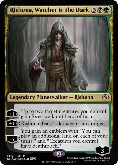 MTGNexus - Rishona, Watcher in the Dark