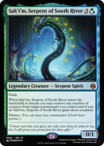 MTGNexus - Sak't'm, Serpent of South River