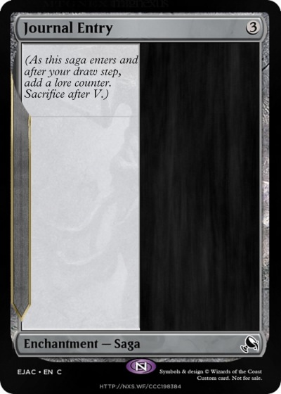 MTGNexus - Journal Entry
