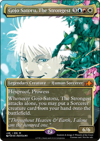MTGNexus - Gojo Satoru, The Strongest