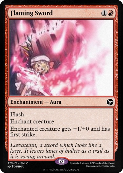 MTGNexus - Flaming Sword