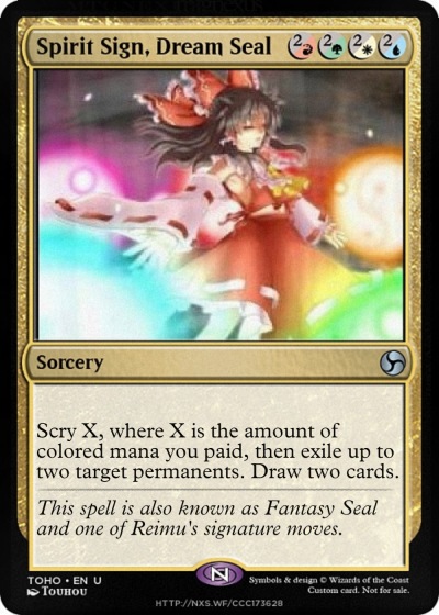 MTGNexus - Spirit Sign, Dream Seal