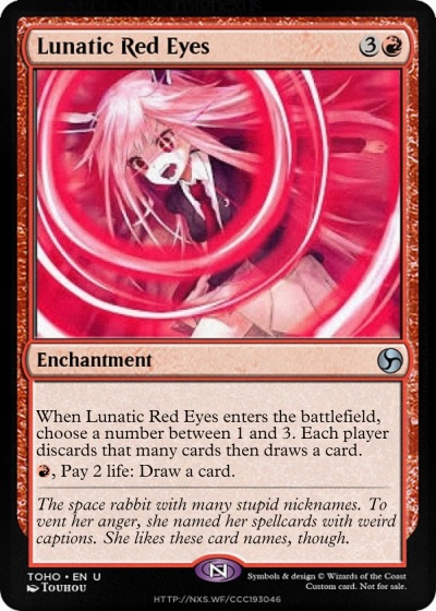 MTGNexus - Lunatic Red Eyes