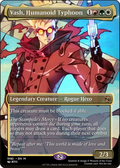 MTGNexus - Vash, Humanoid Typhoon