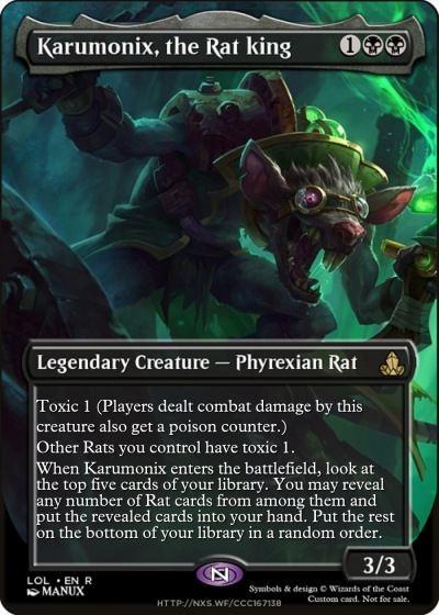 MTGNexus - Karumonix, the Rat king