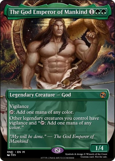 MTGNexus - The God Emperor of Mankind // The Astronomican