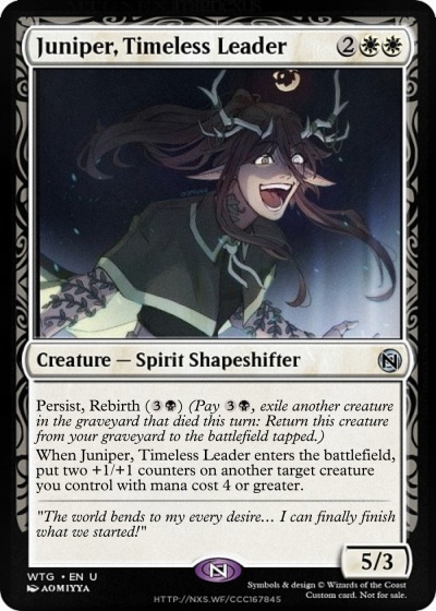 MTGNexus - Juniper, Timeless Leader