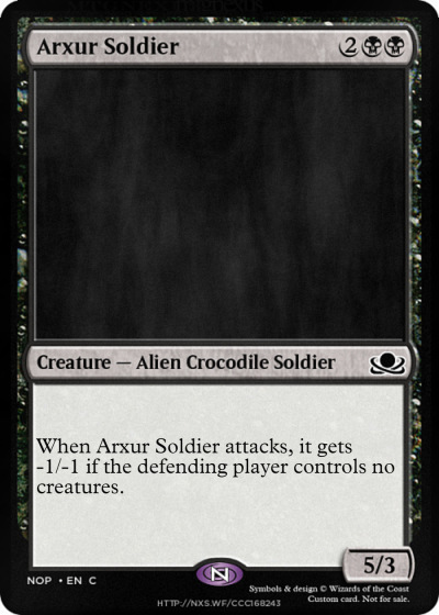 MTGNexus - Arxur Soldier