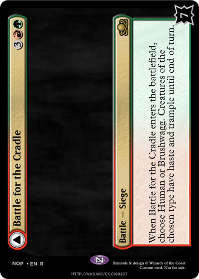 MTGNexus - Battle for the Cradle // Arxur's Surprise Attack