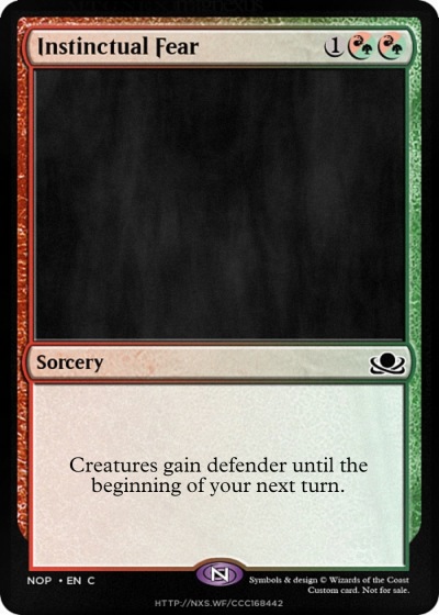 MTGNexus - Instinctual Fear
