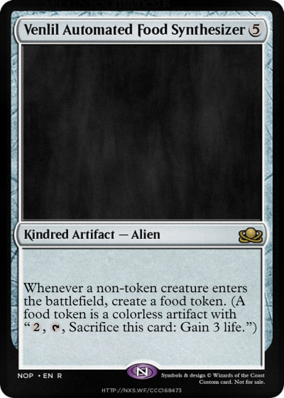 MTGNexus - Venlil Automated Food Synthesizer