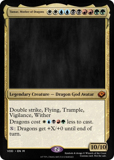MTGNexus - Tiamat, Mother of Dragons