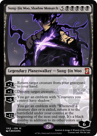 MTGNexus - Sung-Jin Woo, Shadow Monarch