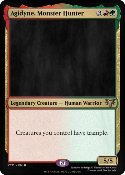 MTGNexus - Agidyne, Monster Hunter