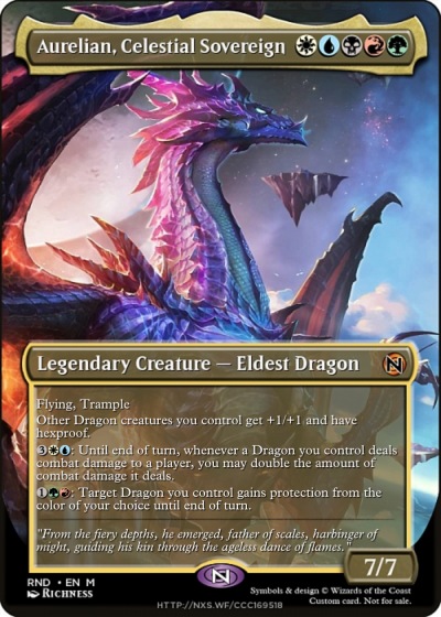 MTGNexus - Aurelian, Celestial Sovereign