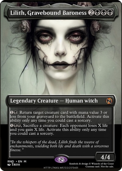 MTGNexus - Lilith, Gravebound Baroness