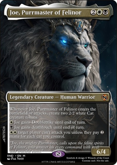 MTGNexus - Joe, Purrmaster of Felinor