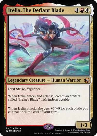 MTGNexus - Irelia, The Defiant Blade
