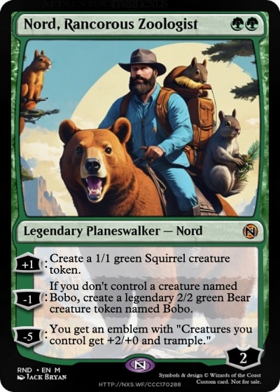 MTGNexus - Nord, Rancorous Zoologist