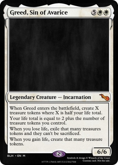 MTGNexus - Greed, Sin of Avarice