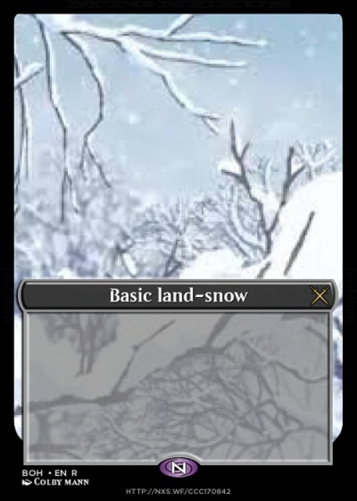 MTGNexus - Basic land-snow