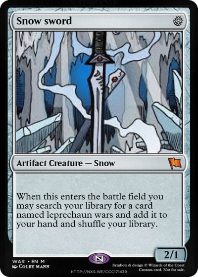 MTGNexus - Snow sword