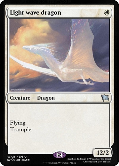 MTGNexus - Light wave dragon