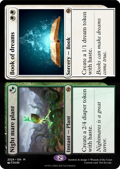 MTGNexus - Night mare plant // Book of dreams