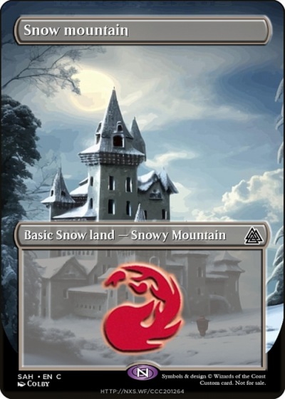MTGNexus - Snow mountain