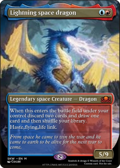 MTGNexus - Lightning space dragon