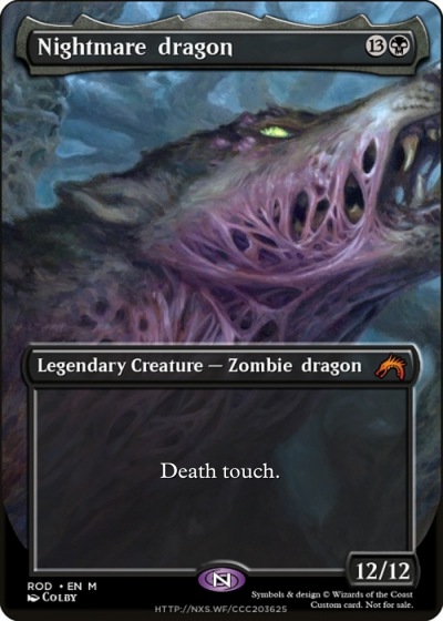 MTGNexus - Nightmare dragon