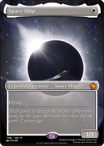 MTGNexus - Gi Joe Space Ship