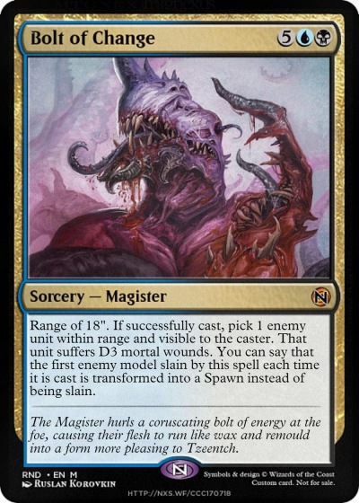 MTGNexus - Bolt of Change