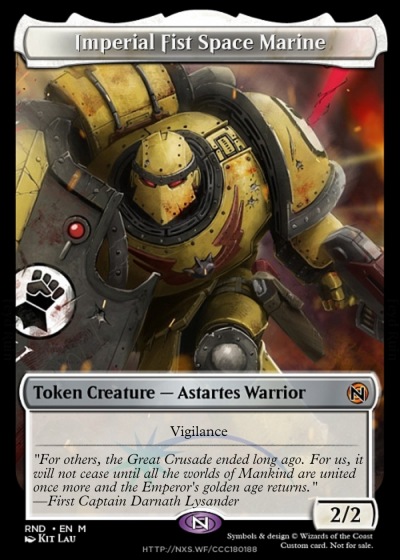 MTGNexus - Imperial Fist Space Marine