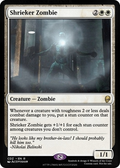 MTGNexus - Shrieker Zombie