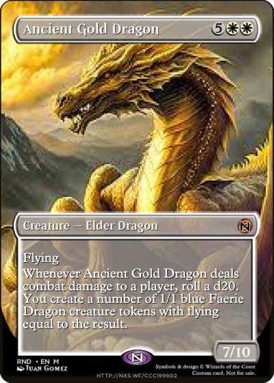 MTGNexus - Ancient Gold Dragon