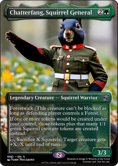 MTGNexus - Chatterfang, Squirrel General