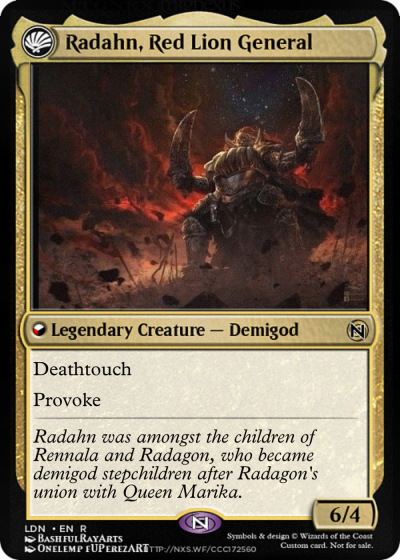 MTGNexus - Radahn Festival // Radahn, Red Lion General