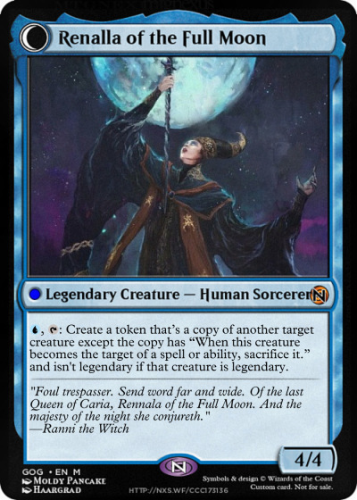 MTGNexus - Renalla, Keeper of the Amber Egg // Renalla, Queen of the Full M
