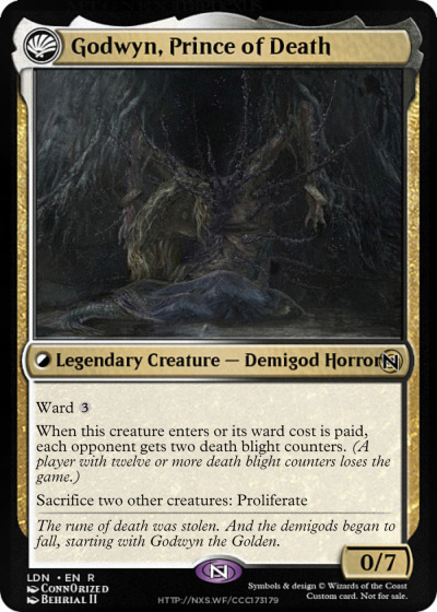 MTGNexus - Night of the Black Knifes // Godwyn, Prince of Death