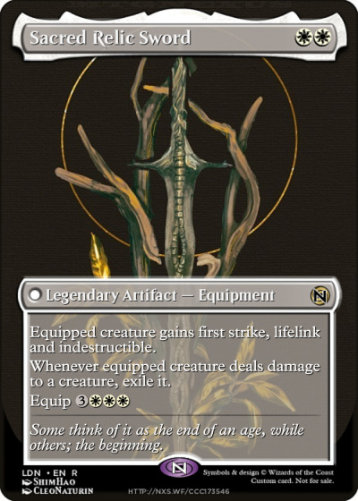 MTGNexus - Marika's Hammer // Sacred Relic Sword