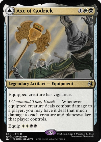 MTGNexus - Axe of Godrick // Grafted Dragon
