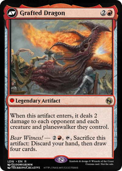 MTGNexus - Axe of Godrick // Grafted Dragon