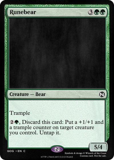 MTGNexus - Runebear
