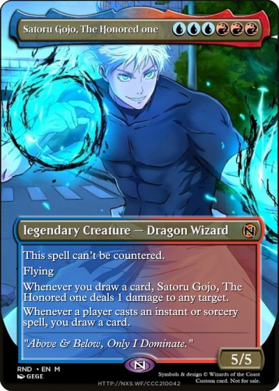 MTGNexus - Satoru Gojo, The Honored one